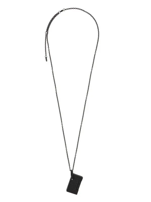 S.t. Dupont Object N01 Necklace - Black