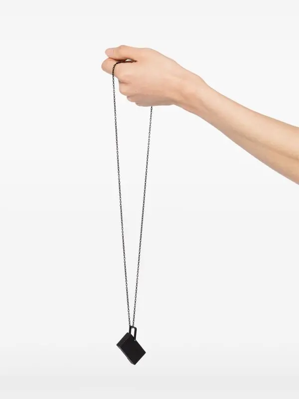 S.t. Dupont Object N01 Necklace - Black