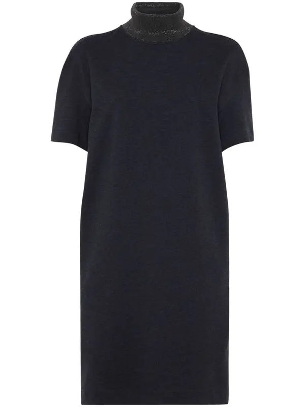 Brunello Cucinelli Chain-link Dress - Black