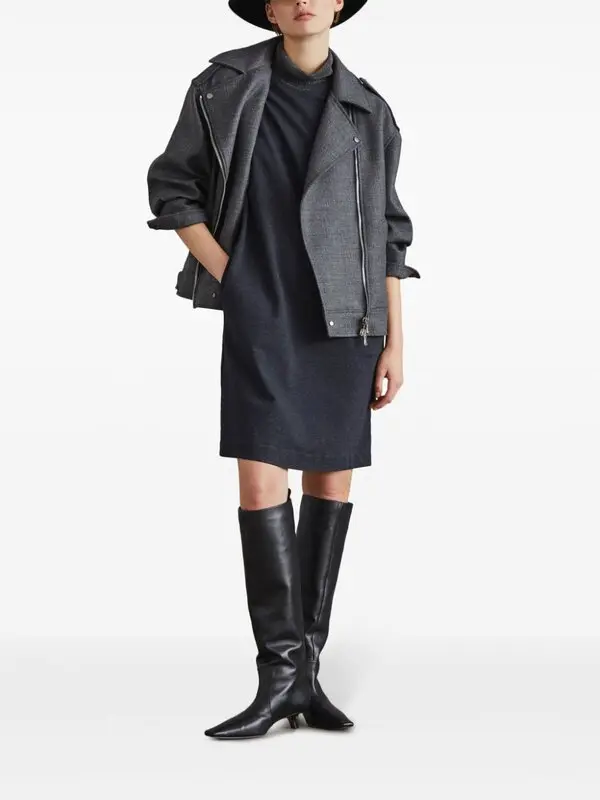 Brunello Cucinelli Chain-link Dress - Black
