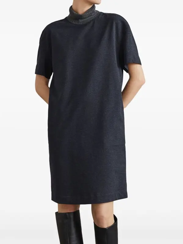 Brunello Cucinelli Chain-link Dress - Black