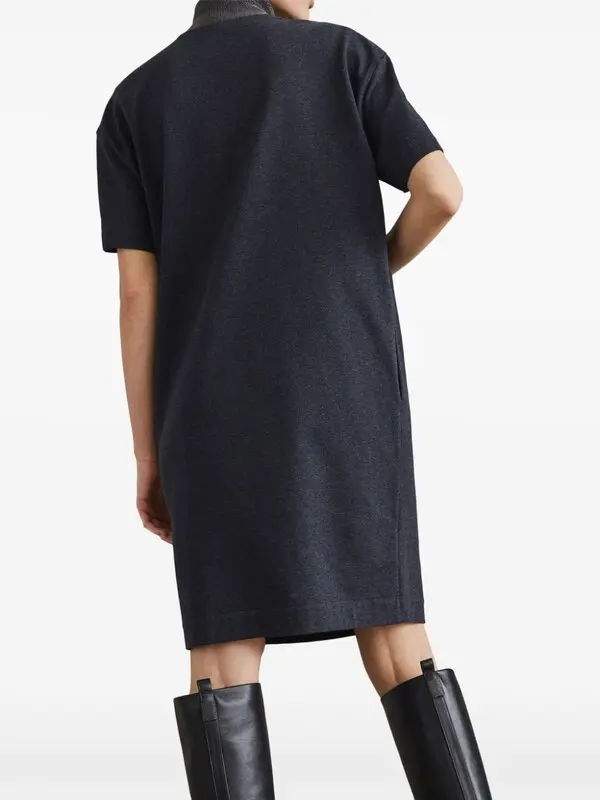 Brunello Cucinelli Chain-link Dress - Black