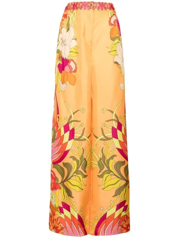 Camilla Wide-leg Waisted Pant