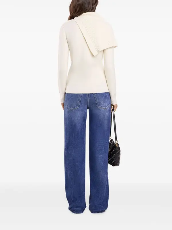 Rabanne Wool Jumper - White