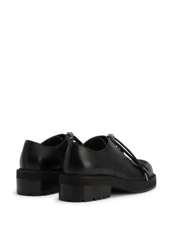 GIUSEPPE ZANOTTI Lapley Derby Shoes - Black