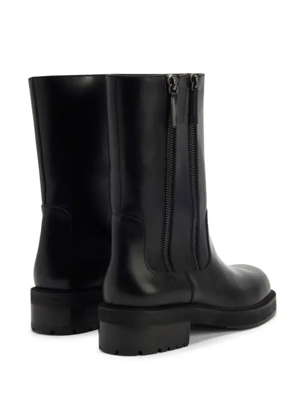 GIUSEPPE ZANOTTI Faustus Mid-calf Combat Boots