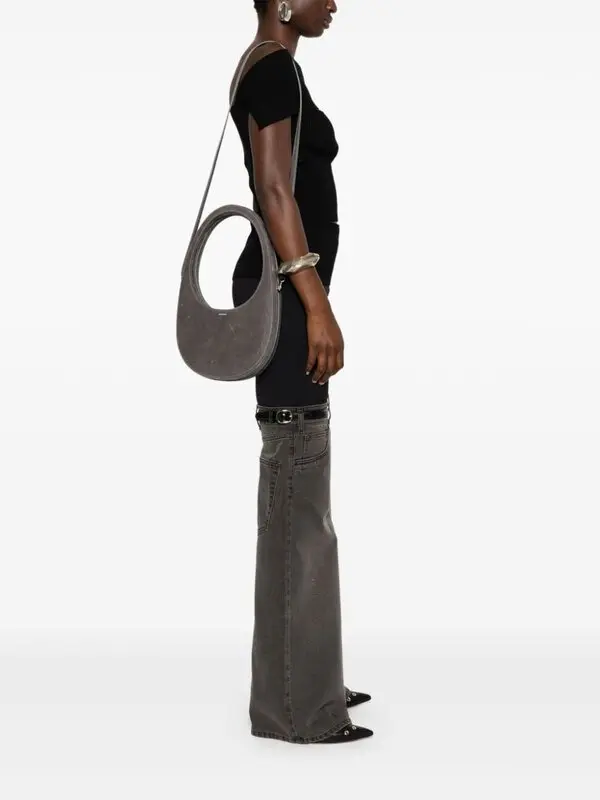 Coperni Swipe Cross Body Bag - Grey