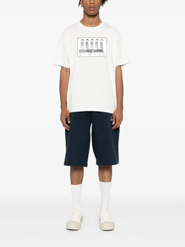 Kenzo Weave Bermuda Shorts