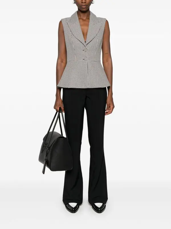 GENNY Tailored Bootcut Trousers - Blue