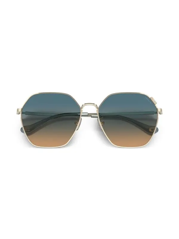 COACH Hexagonal-frame Sunglasses