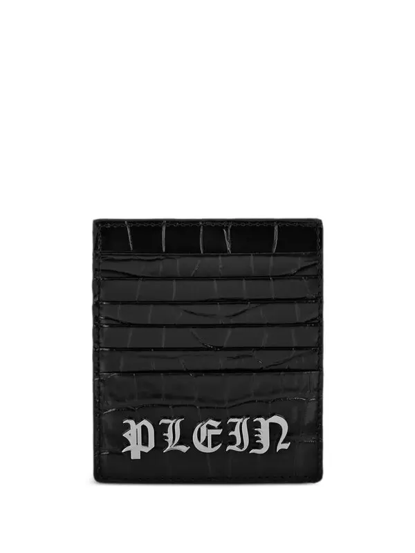 Philipp Plein Crocodille-effect Cardholder