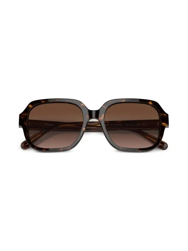 COACH Square-frame Sunglasses - Brown