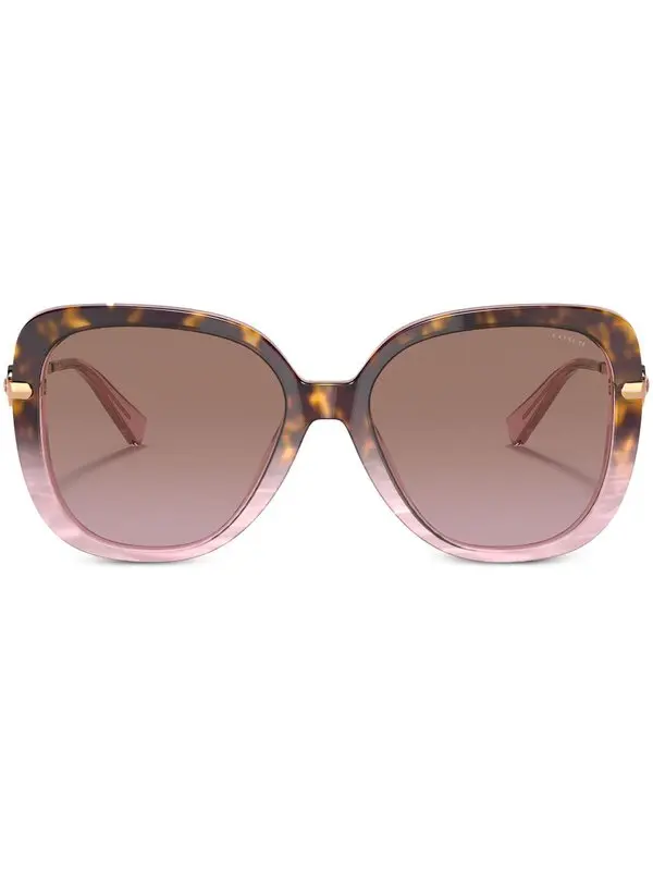Coach Square-frame Sunglasses - Pink