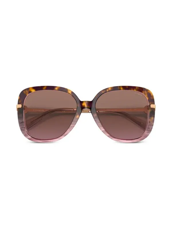 COACH Square-frame Sunglasses - Pink