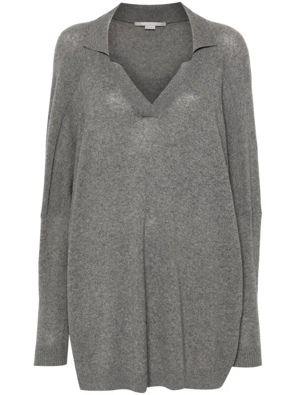 Stella McCartney Mélange Polo Sweater