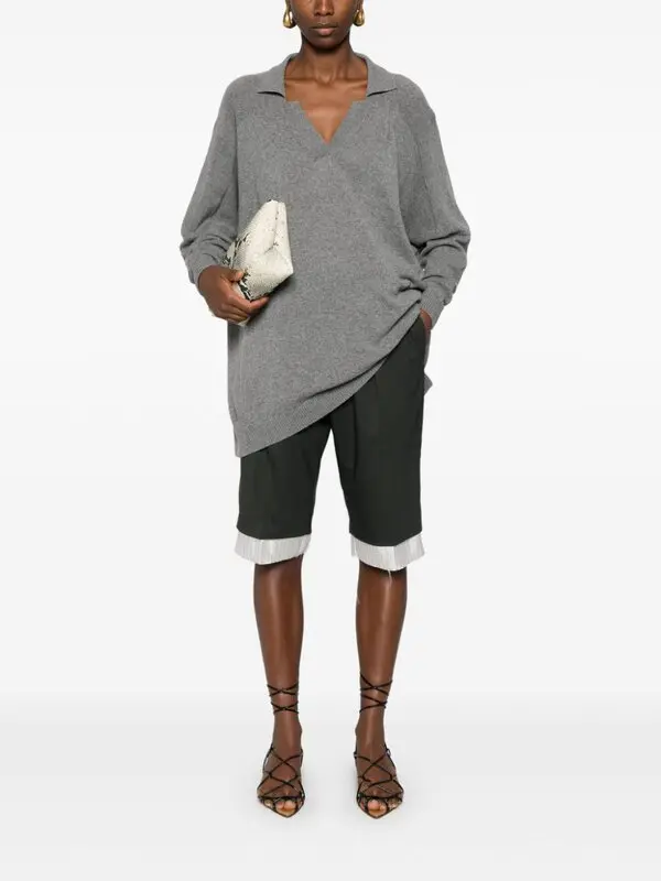 Stella McCartney Mélange Polo Sweater