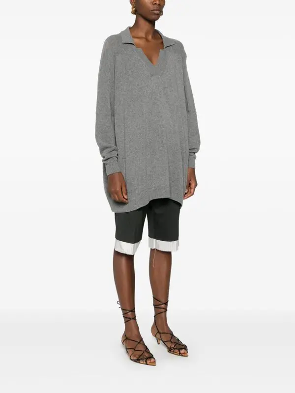Stella McCartney Mélange Polo Sweater