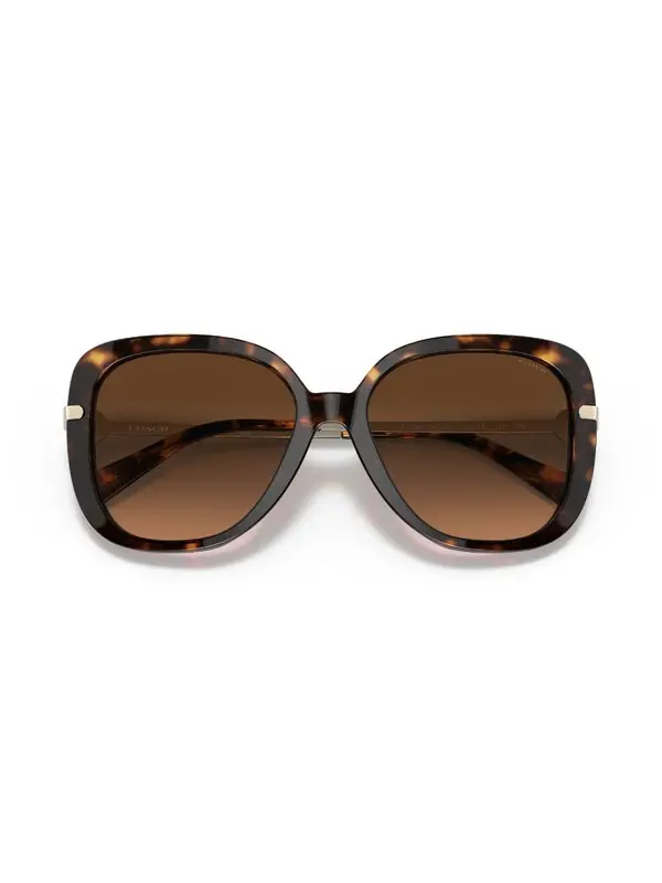 COACH Square-frame Sunglasses - Brown