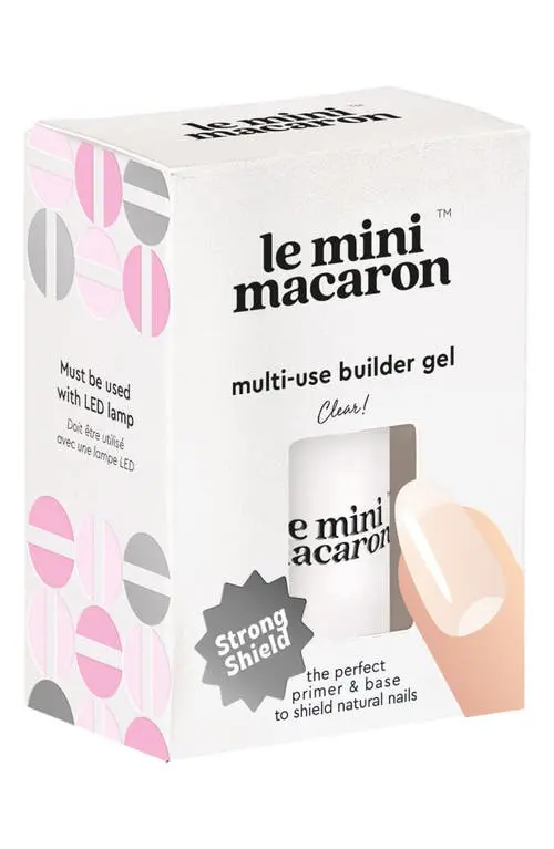 LE MINI MACARON Multi-use Builder Gel - Clear