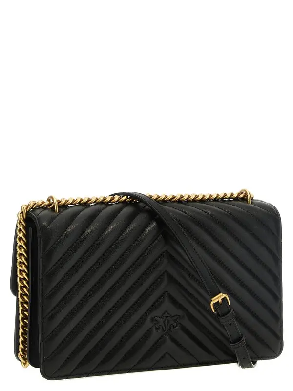 Pinko Classic Love Bag One Crossbody Bag - Black