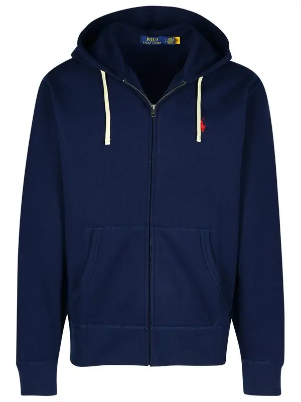 Polo Ralph Lauren Cotton Blend Hoodie - Navy