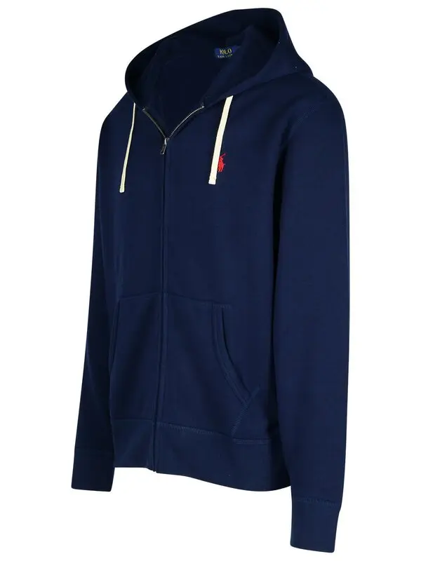 Polo Ralph Lauren Cotton Blend Hoodie - Navy