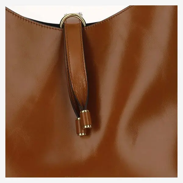 Chloé Marcie Small Leather Hobo Bag