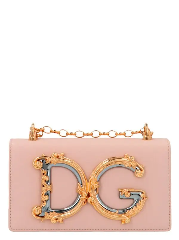 Dolce & Gabbana Dg Girl Mini Crossbody Bag - Pink