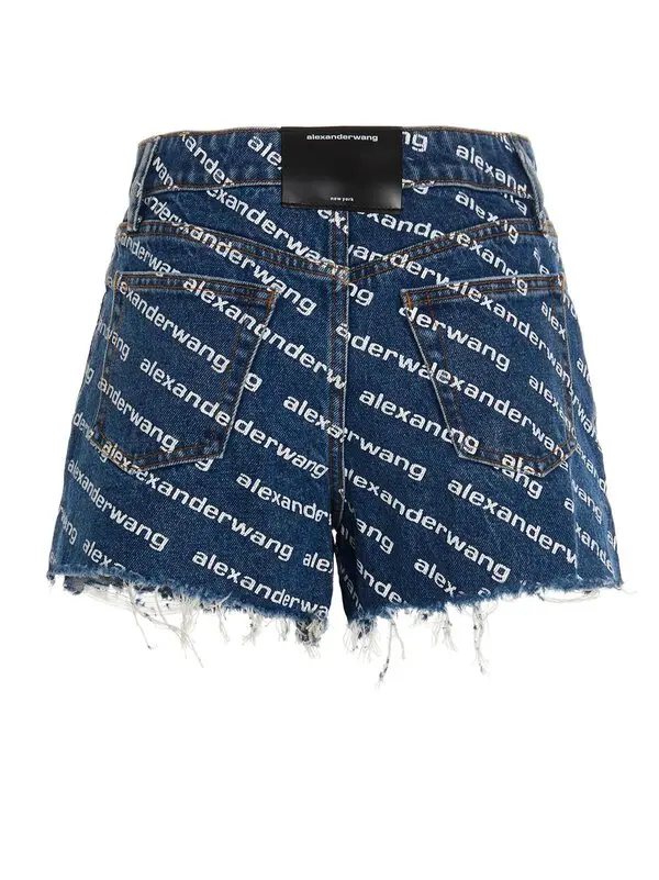 DENIM X ALEXANDER WANG Bite' Shorts
