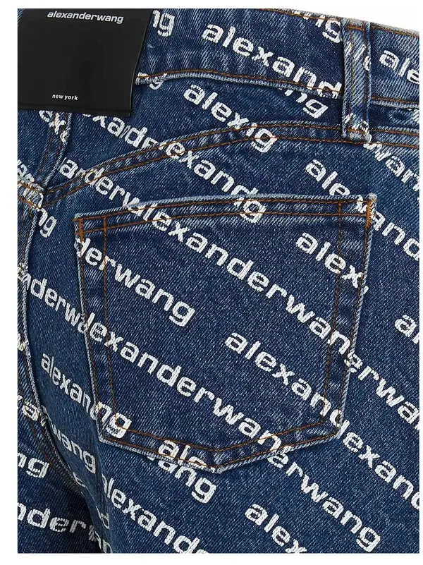DENIM X ALEXANDER WANG Bite' Shorts