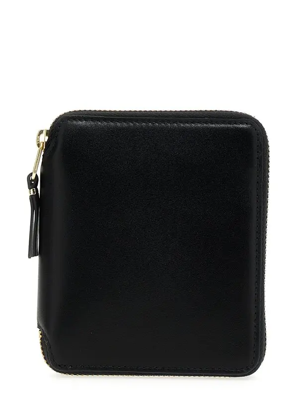 Comme Des Garçons Check Print' Wallet - Black