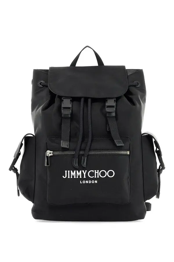 Jimmy Choo Nylon Backpack In Black - 33% Off | Editorialist