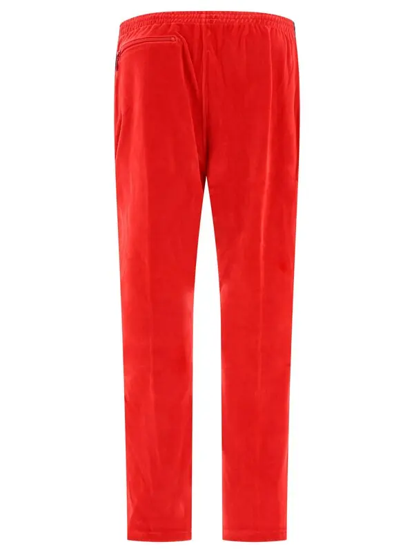 Needles Velour Track Trousers - Red