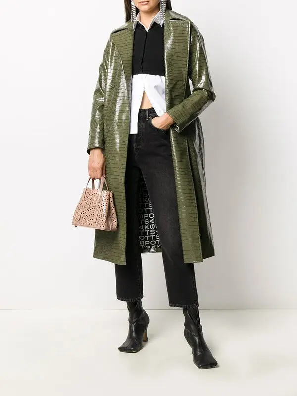 Alaïa Mina Small Leather Handbag