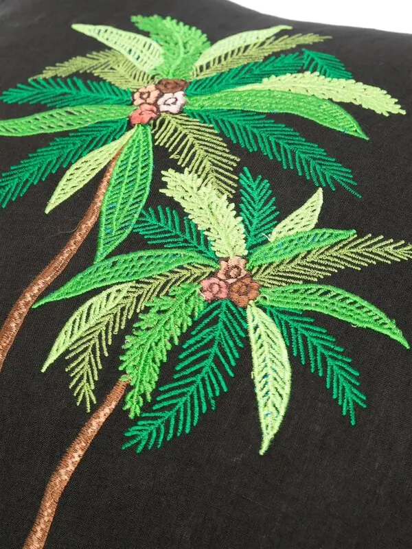 LES-OTTOMANS Embroidery Palm Cushion