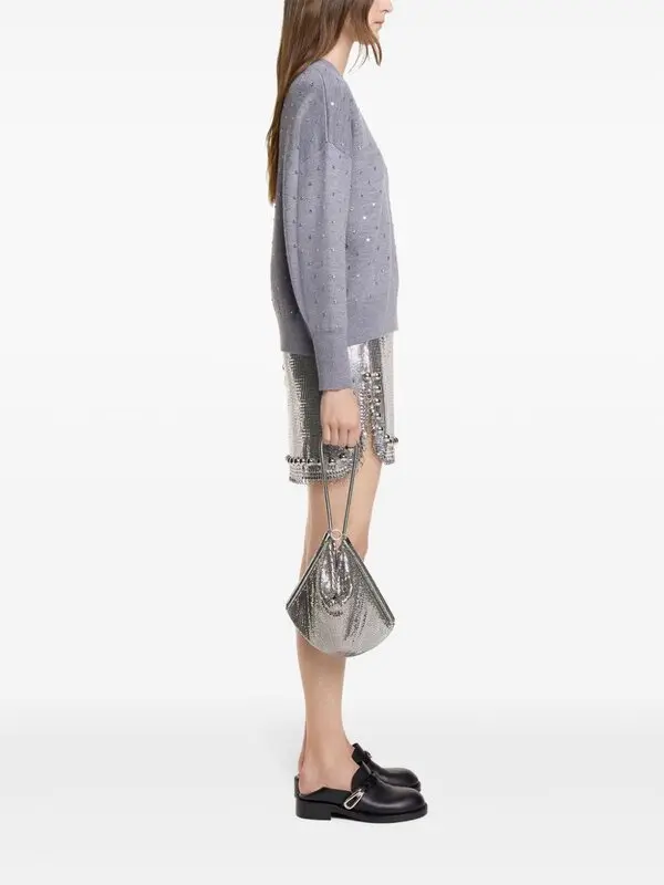 Rabanne Stud-embellished Mini Skirt