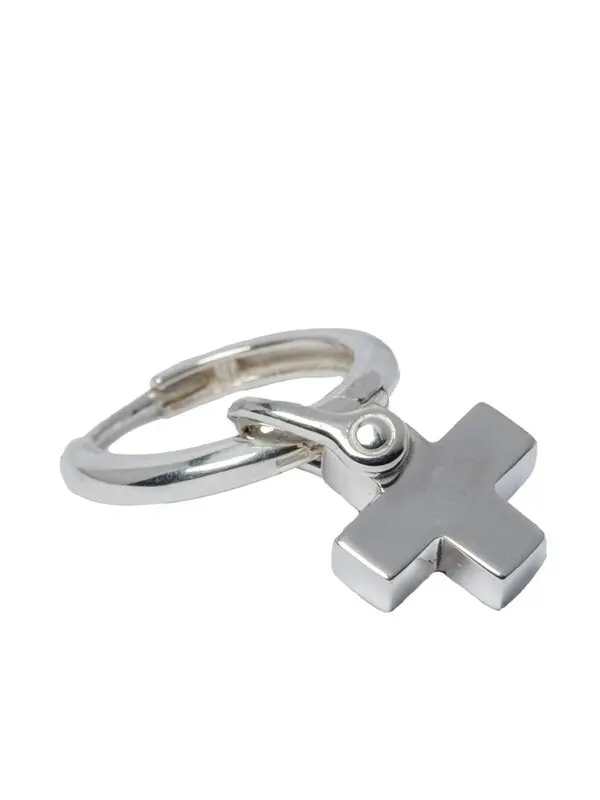 PARTS OF FOUR Cross-charm Earring
