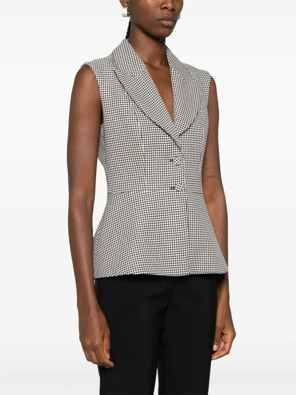 STYLAND Houndstooth Waistcoat