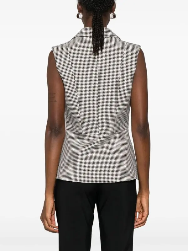 STYLAND Houndstooth Waistcoat
