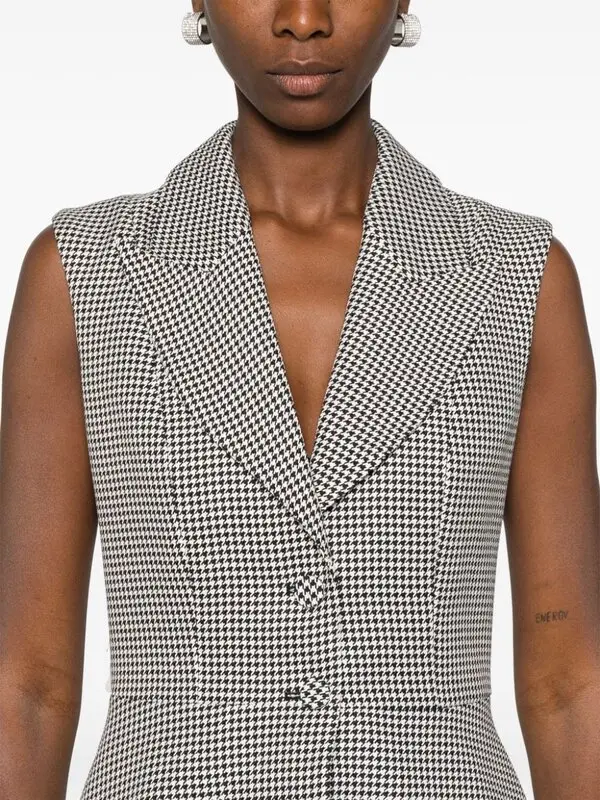 STYLAND Houndstooth Waistcoat