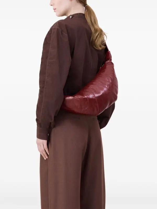 LEMAIRE Medium Croissant Cotton Bag - Red