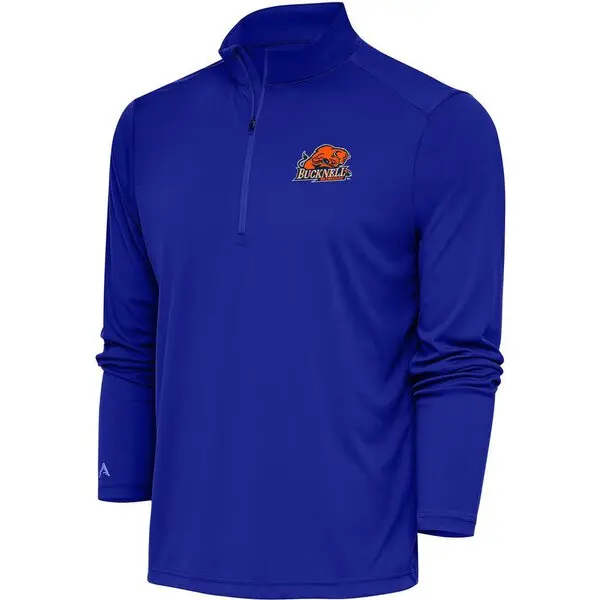 ANTIGUA Bucknell Bison Tribute Quarter-zip Top