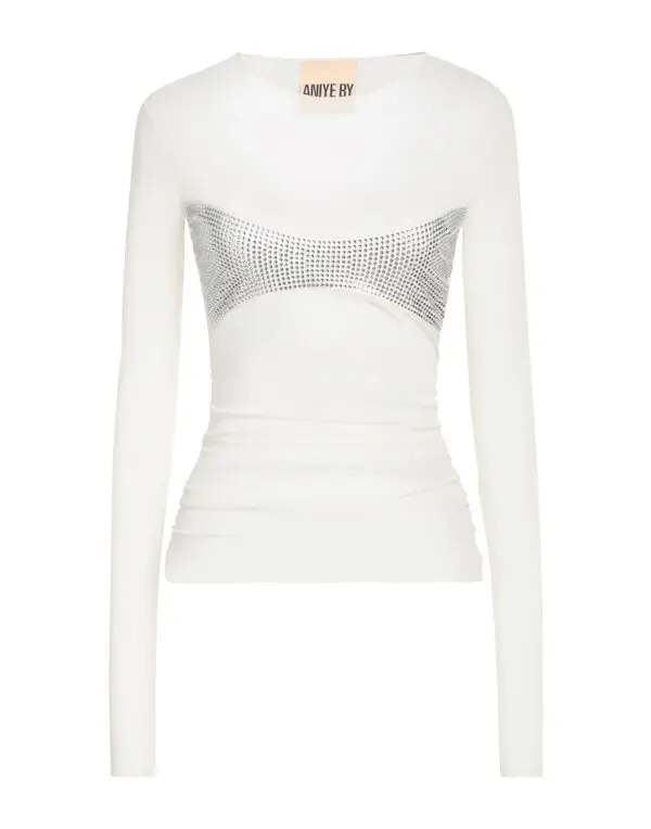 ANIYE BY Tulle Top With Crystals
