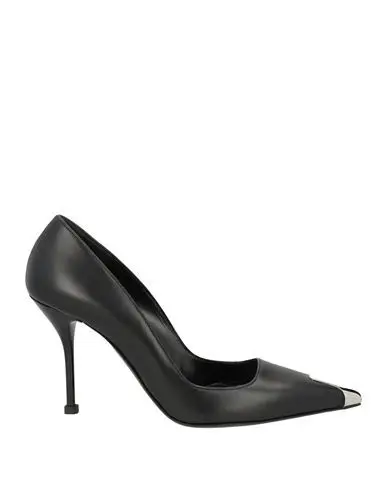 Alexander McQueen Pumps In Calfskin With Appliqués