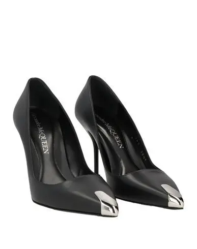 Alexander McQueen Pumps In Calfskin With Appliqués