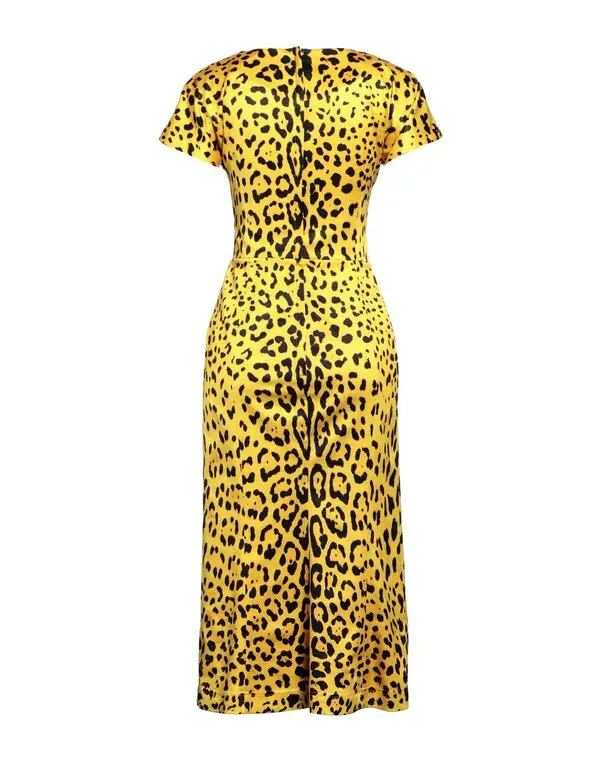 Dolce & Gabbana Leopard-print Midi Dress