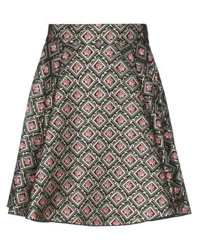 Dolce & Gabbana Mini Pleated Brocade Skirt - Black