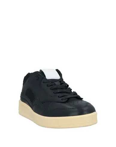 JIL SANDER Sneakers Size Soft Leather, Textile Fibers