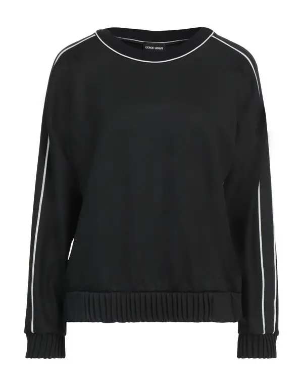 Giorgio Armani Sweatshirt In Viscose, Polyamide, And Elastane