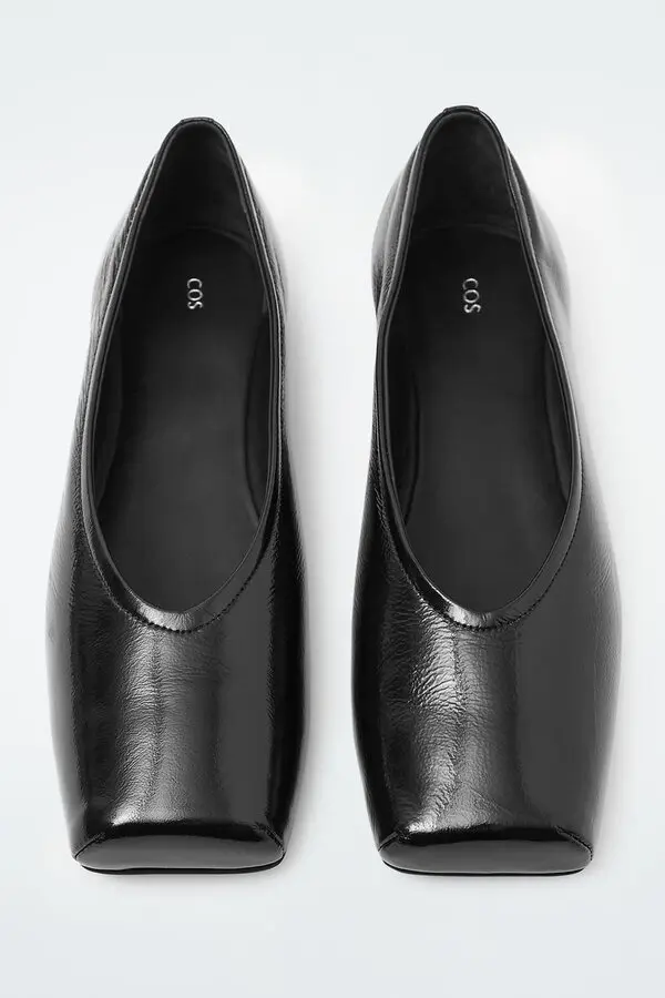 Cos Square-toe Ballet Flats